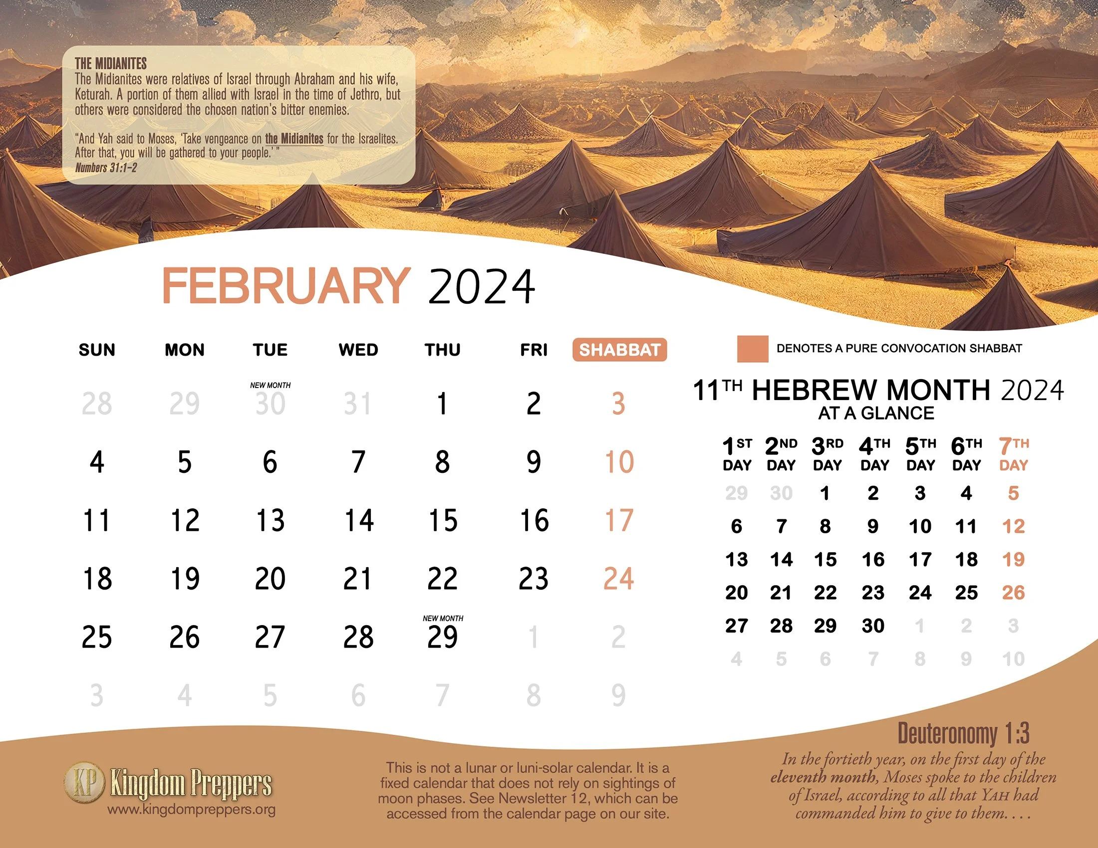 Hebrew Israelite Calendar 2023 2024 Kingdom Preppers