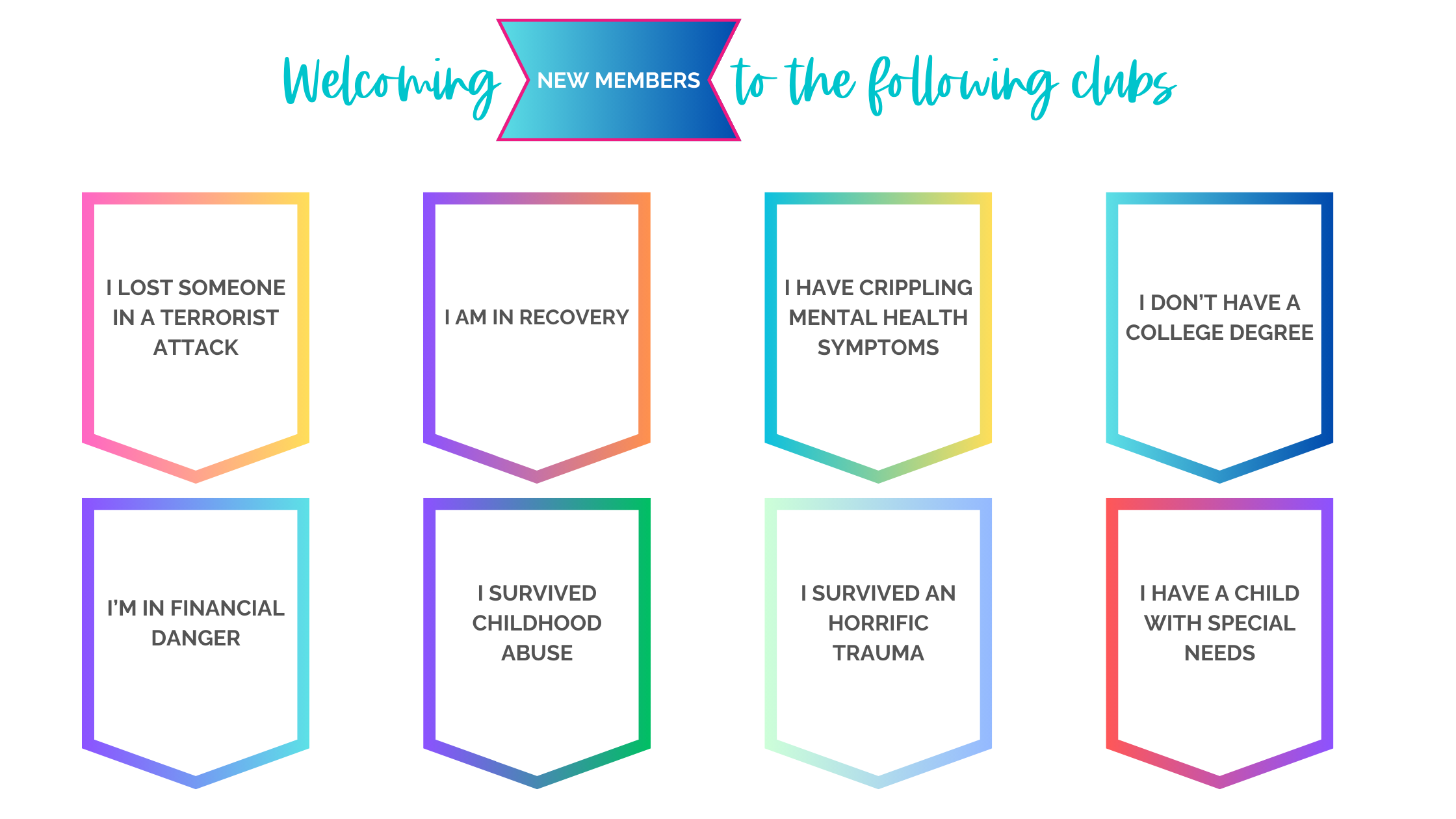 When life grants you membership into a club you never asked to be a ...