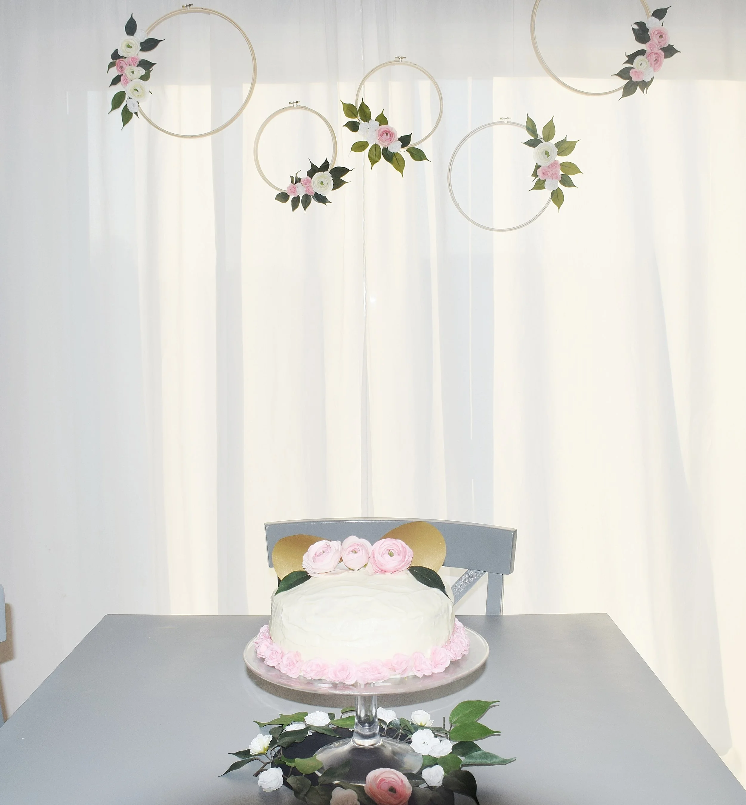 Floral Minnie Mouse Birthday Party — Yoga Pants & Pearls