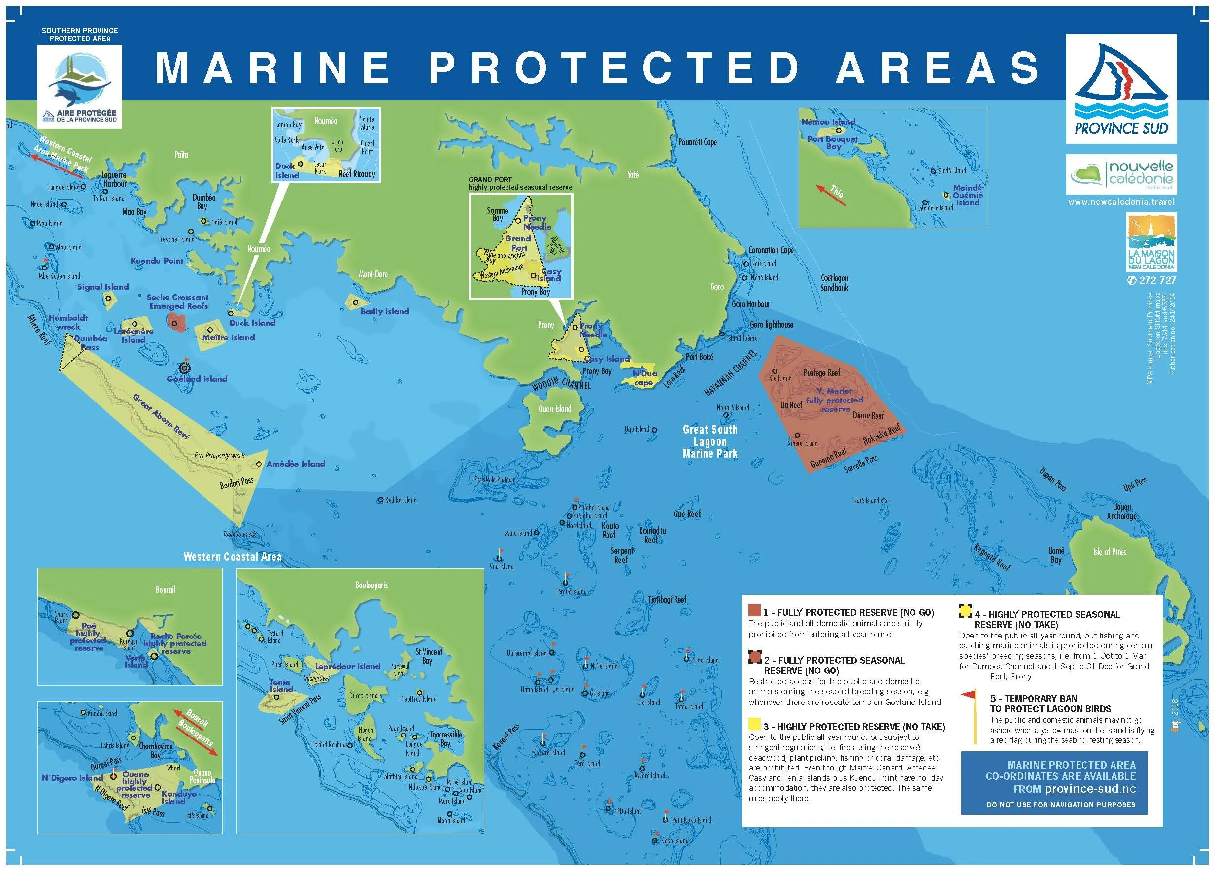 Marine Reserves Map