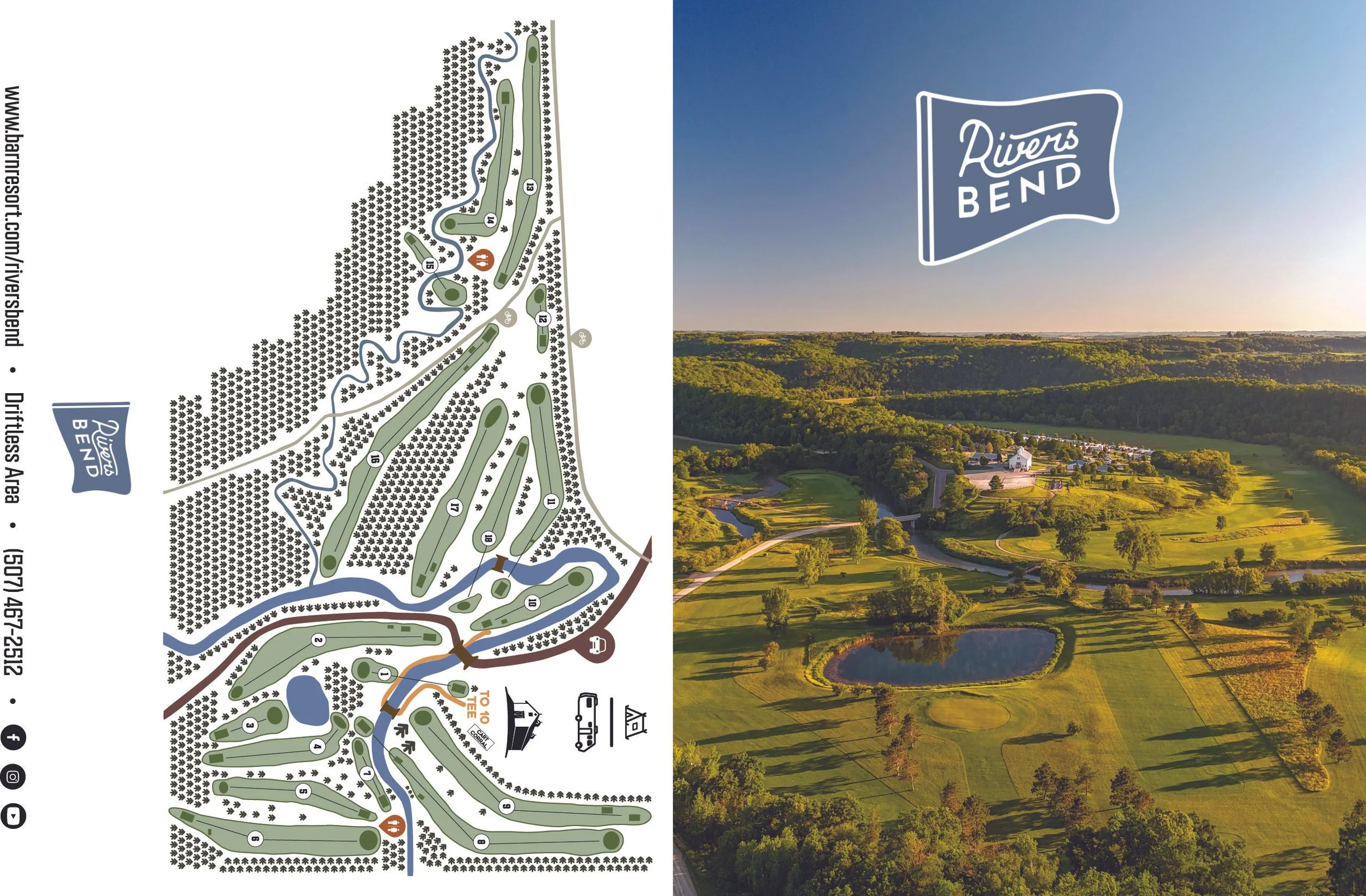 Rivers Bend Golf Course Scorecard | Yardage & Course Details — Old Barn ...