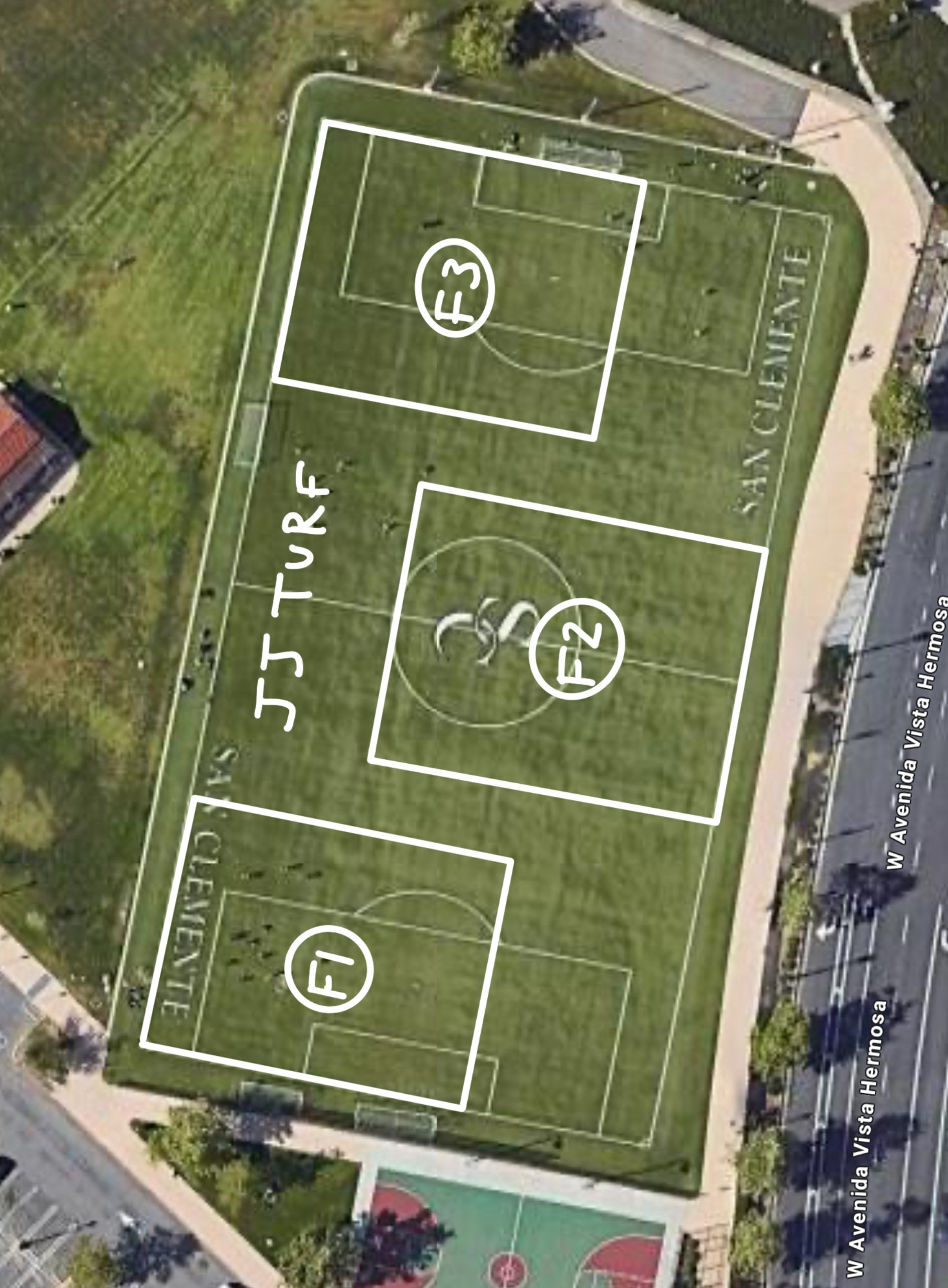 Winter 2024 Field Maps — Elite Soccer League
