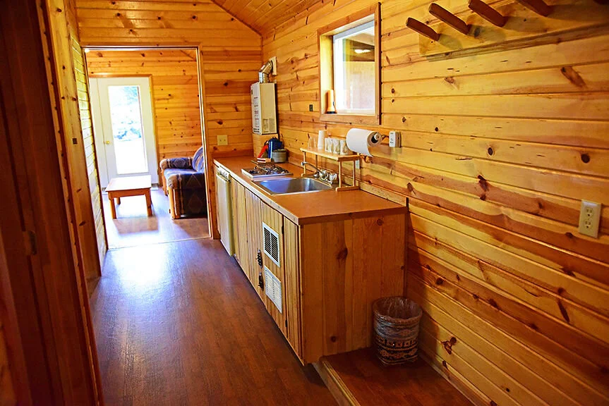Photos of Cabins / Lodge — Cornucopia Lodge & Packstation