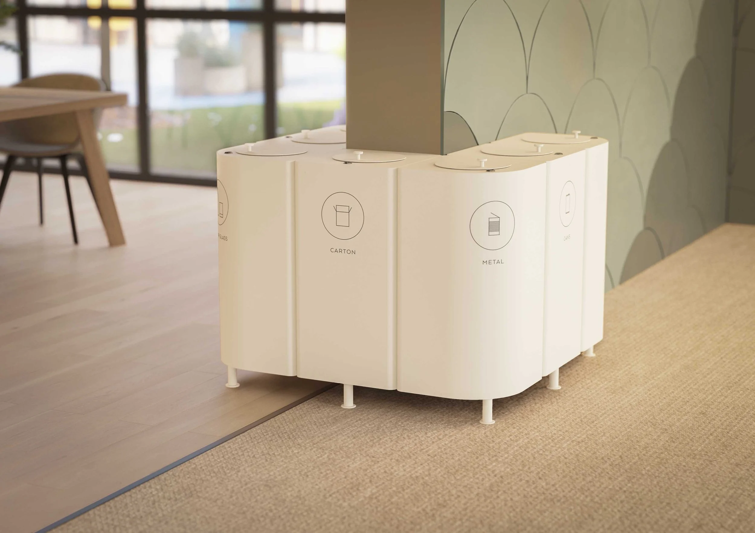 Kloss - modular waste management — Scandinavian Spaces