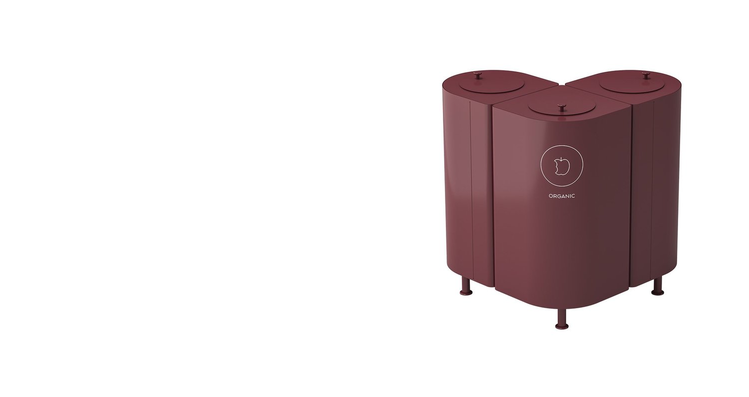 Kloss - modular waste management — Scandinavian Spaces