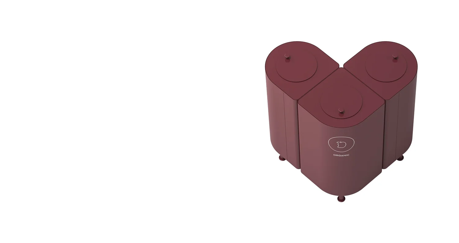 Kloss - modular waste management — Scandinavian Spaces