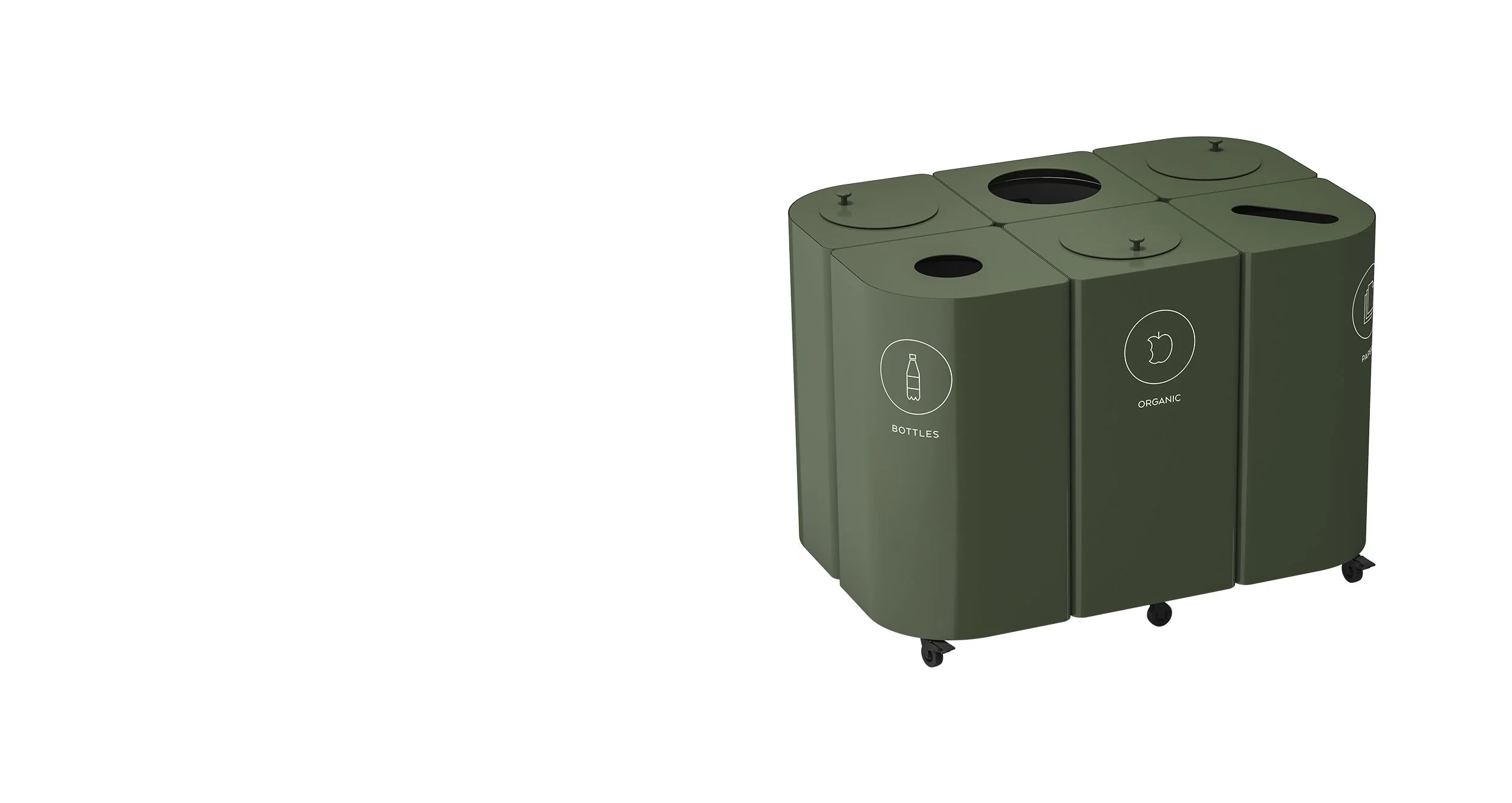 Kloss - modular waste management — Scandinavian Spaces