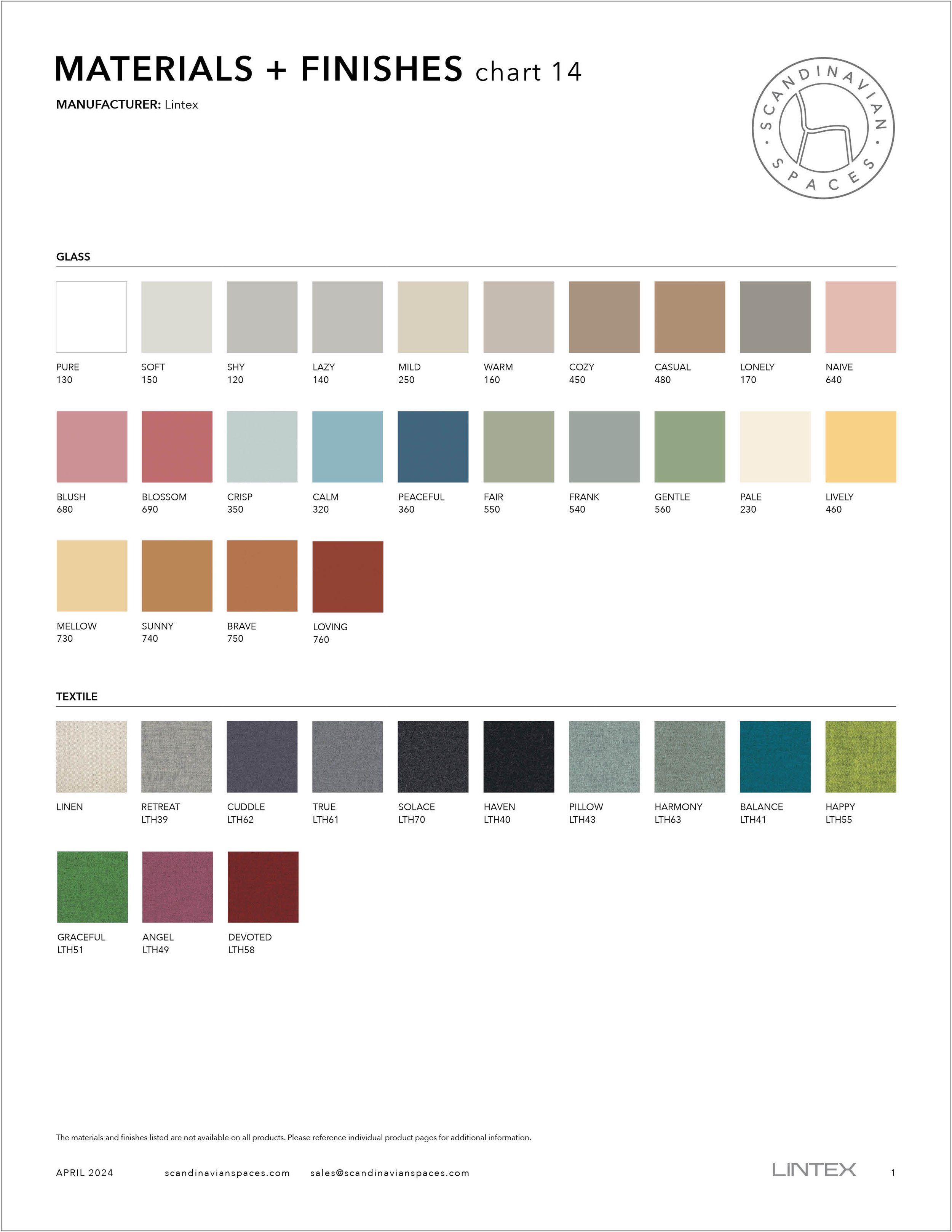 Materials + Finishes — Scandinavian Spaces