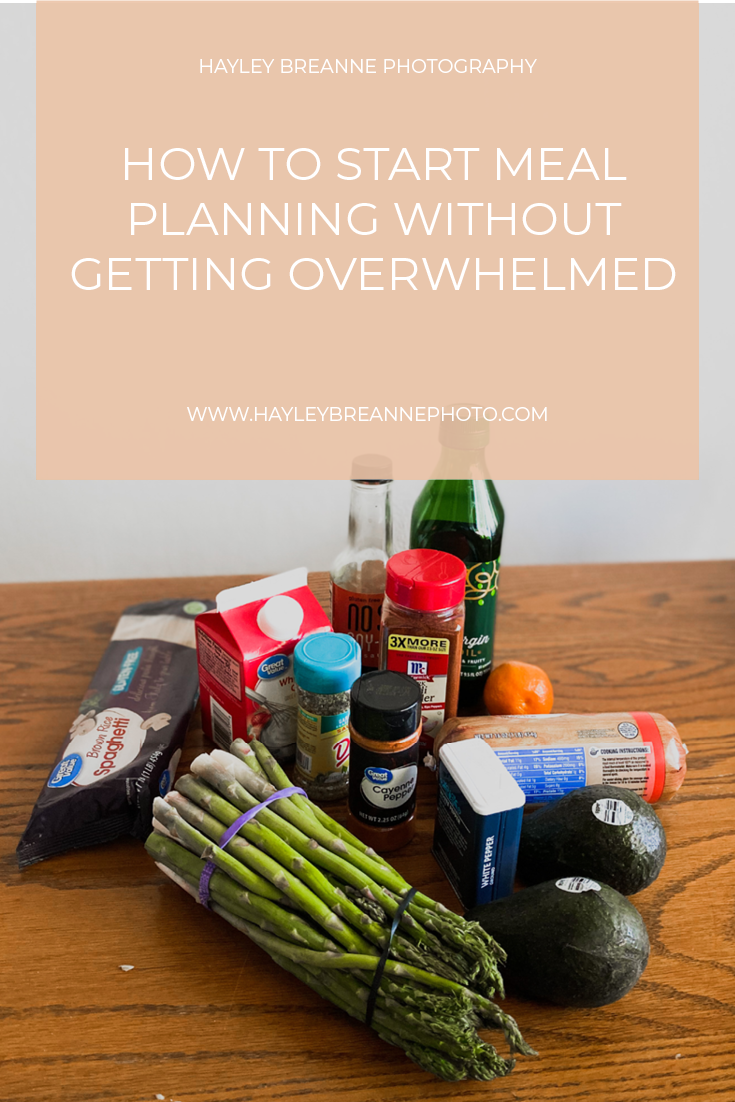 How to Start Meal Planning Without Getting Overwhelmed — Hayley Breanne ...