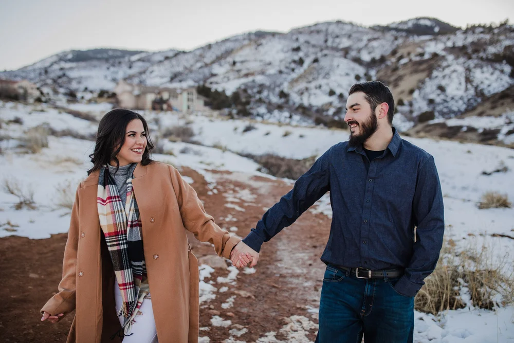 Jacleen and Jacob - Mount Falcon Park Morrison, CO Engagement ...