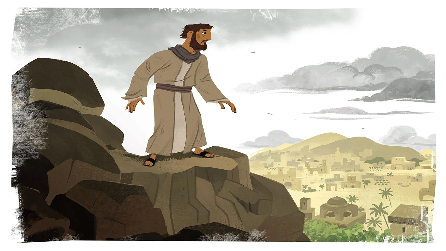Temptation Of Jesus In Wilderness