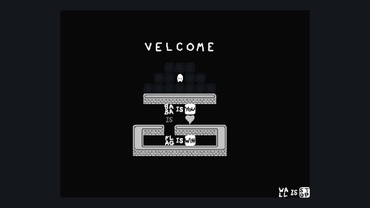 Baba is Hint: A Spoiler-Free Guide - ??? (The Glitch World) — keyofw