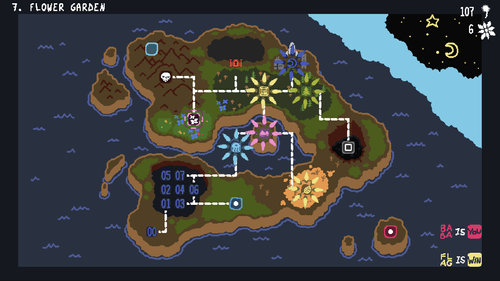 Baba is Hint: A Spoiler-Free Guide - Flower Garden — keyofw