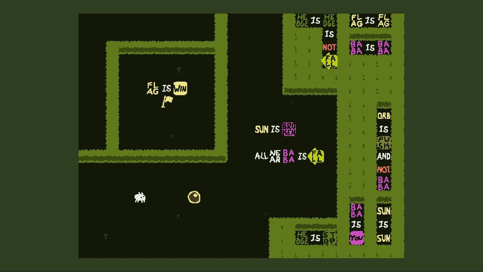 Baba is Hint: A Spoiler-Free Guide: Land Land Land — keyofw