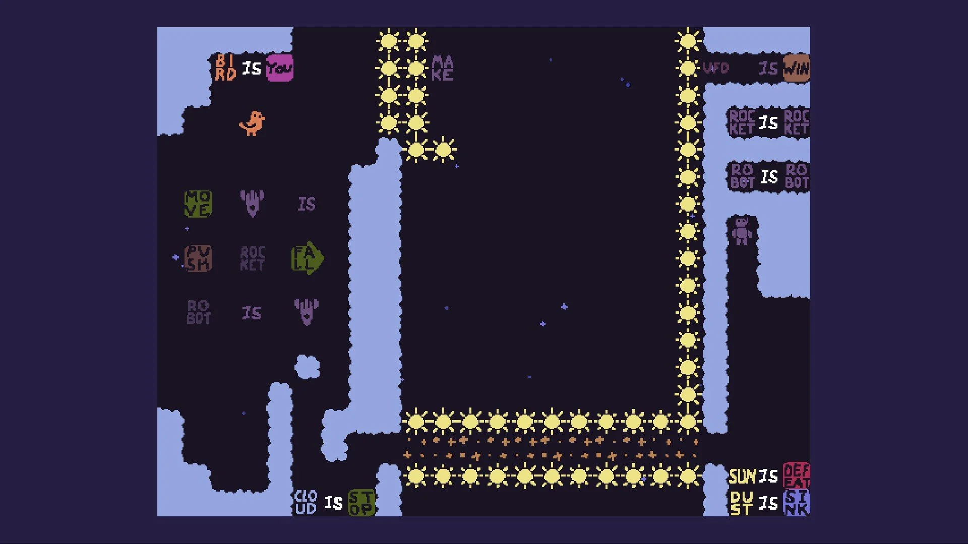 Baba is Hint: A Spoiler-Free Guide: Starry Land — keyofw