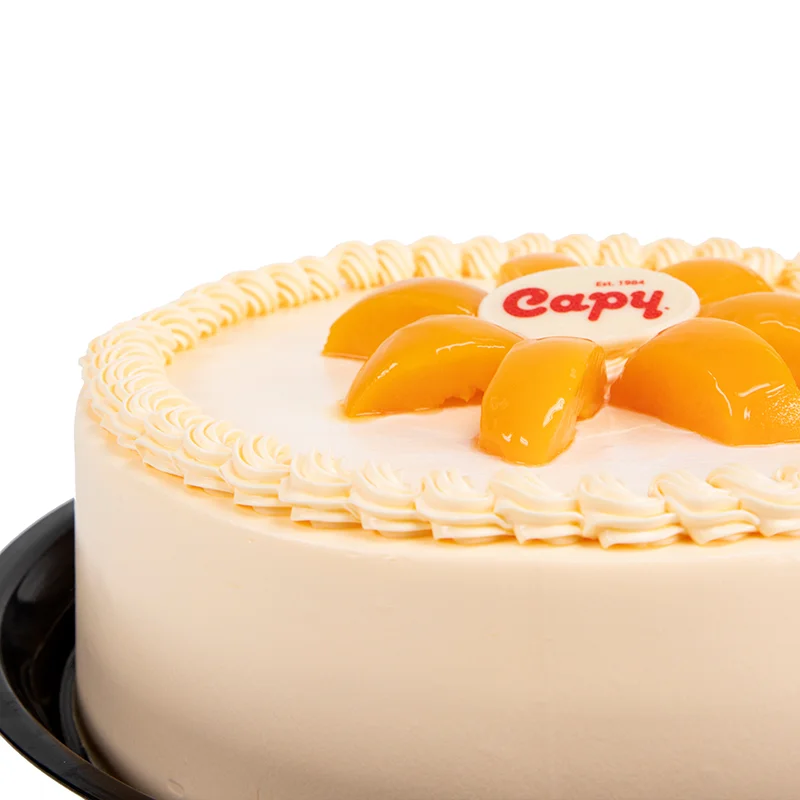 Peach Tres Leches Cake — Capy Bakery