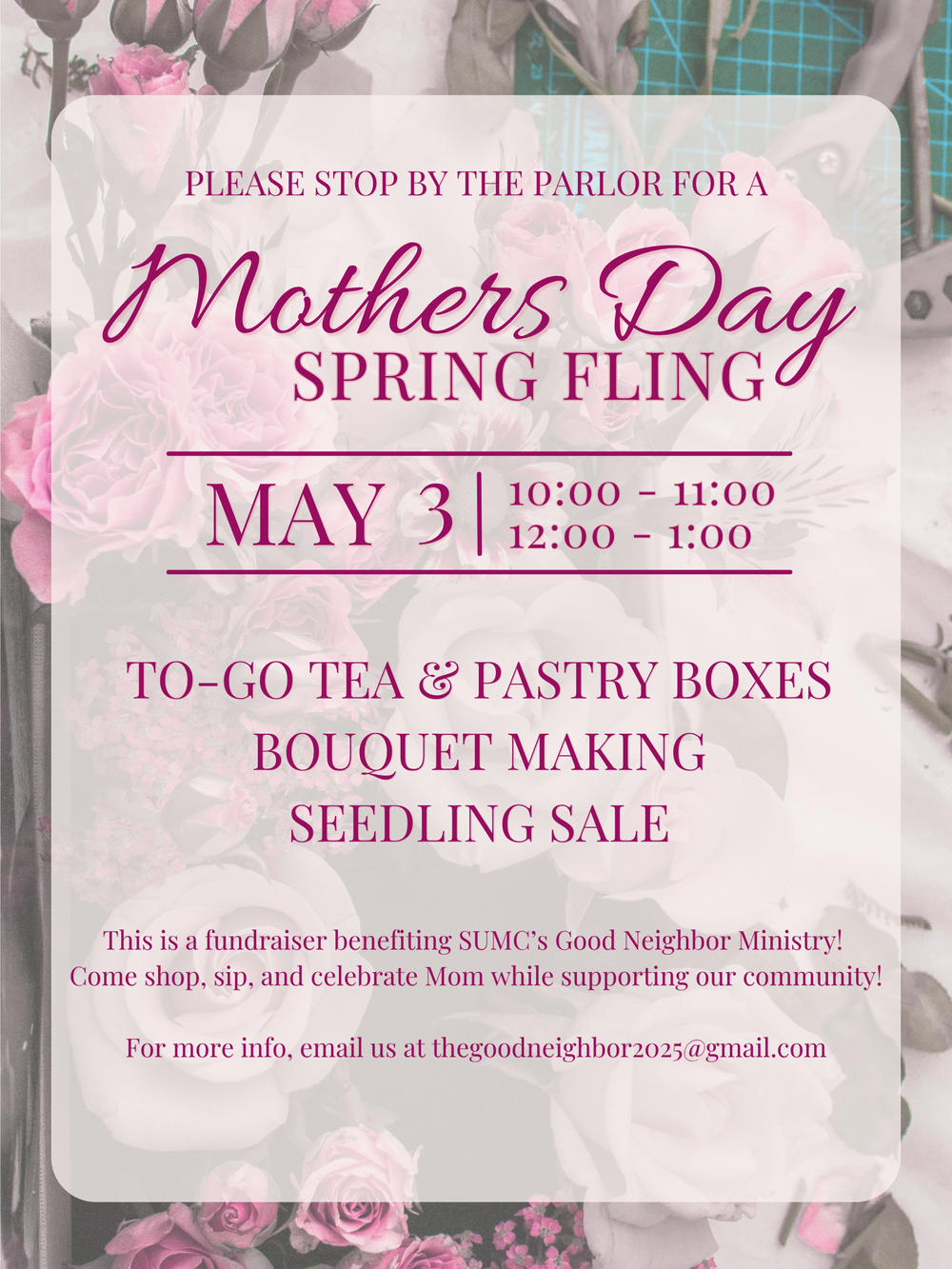 The SUMC Spring Fling — Sewickley United Methodist Church