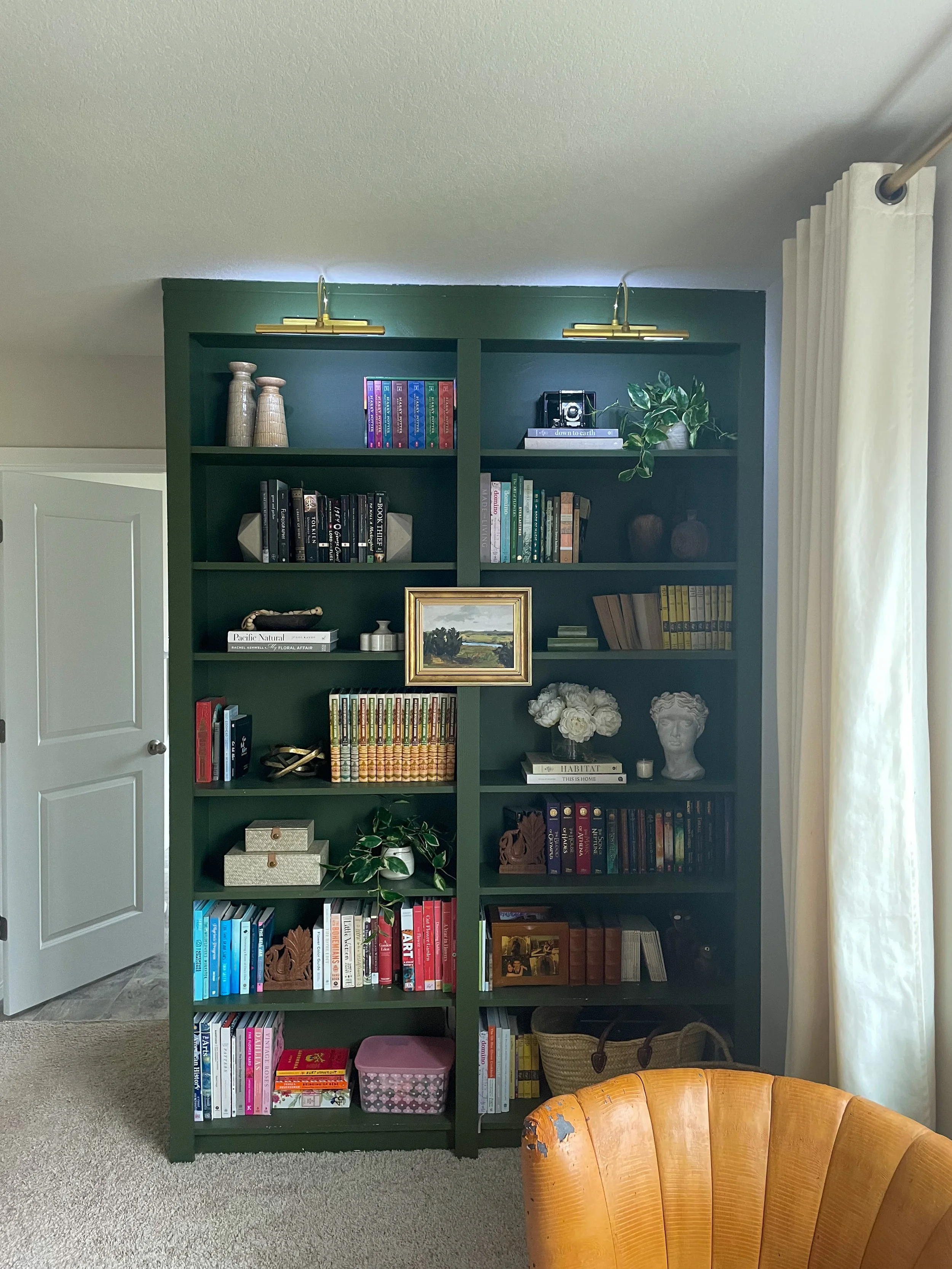 How To Add A Picture Light Anywhere Without An Electrician — Abigail ...