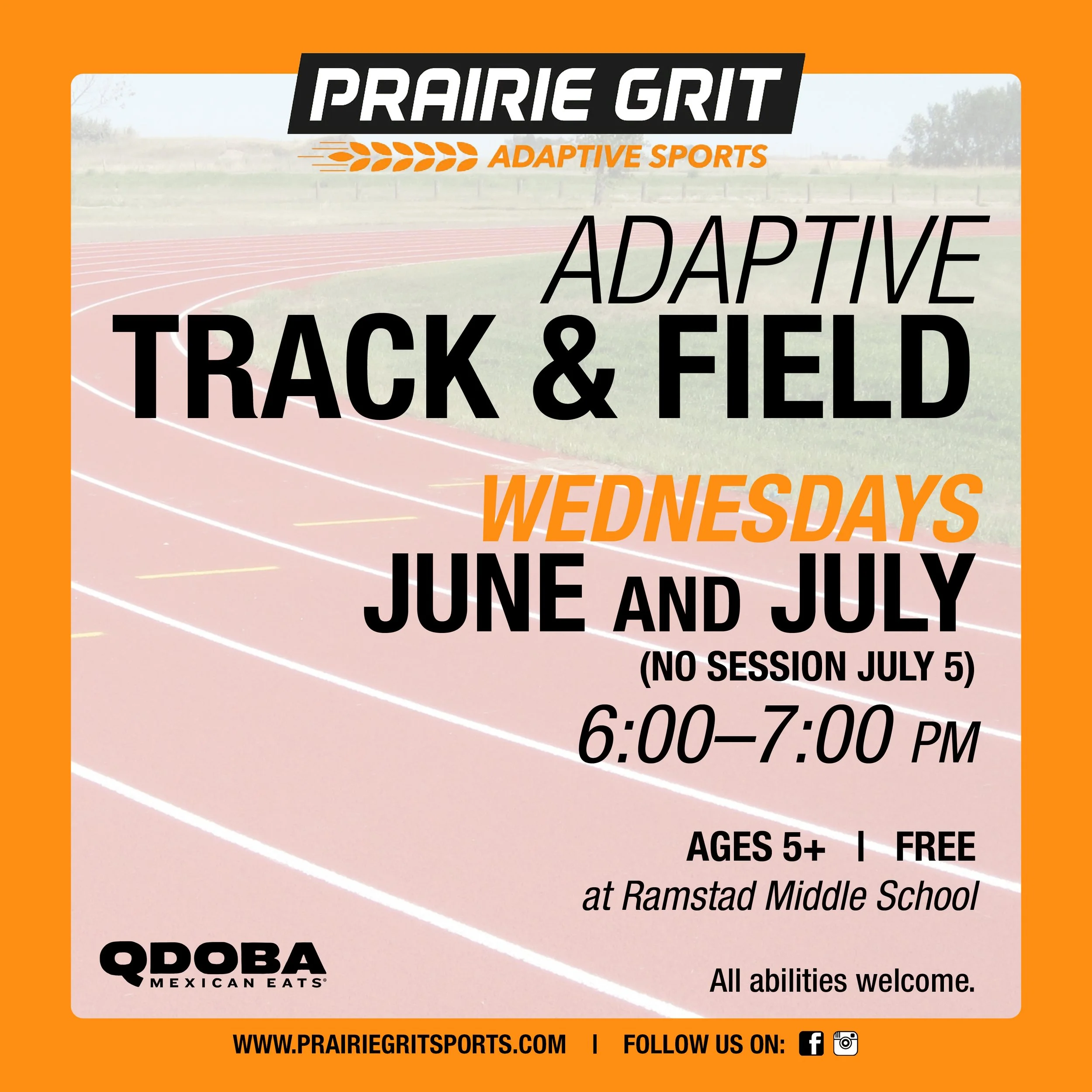 Calendar — Prairie Grit Adaptive Sports