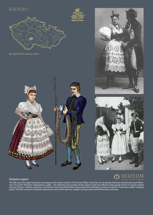 1887 Czech Folk Costumes — House of Czech & Slovak Republics