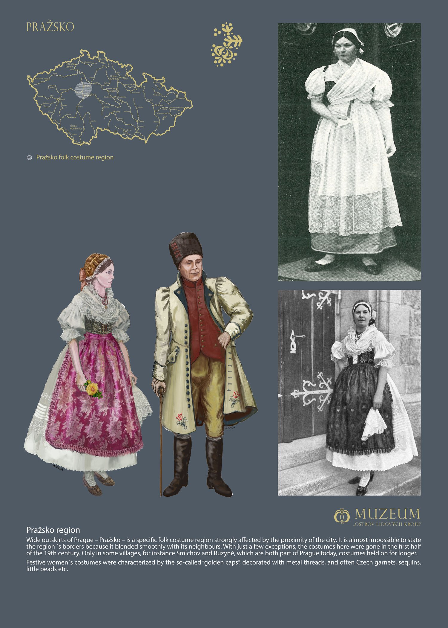 1887 Czech Folk Costumes — House of Czech & Slovak Republics