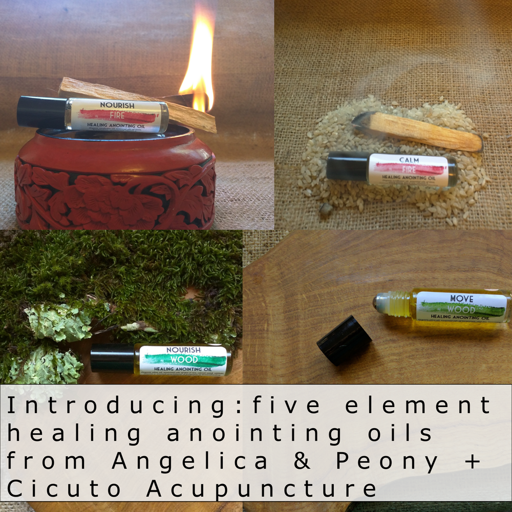 Introducing five element healing anointing oils from Angelica & Peony ...