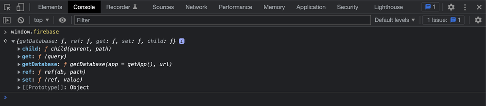 How to use Firebase from the browser console — Jacob Ruiz