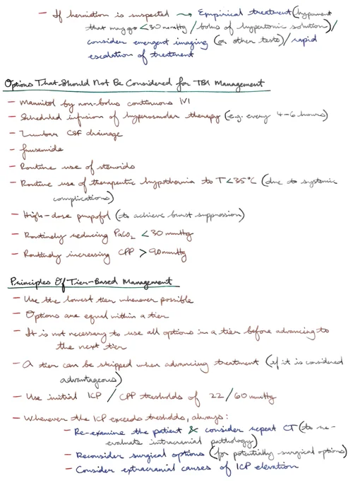 Tier-Based Management Of Raised ICP (2019) — ANAKAYUB's Notes