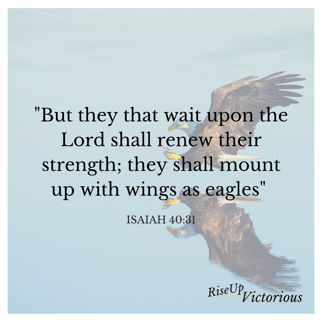 Soar On Eagles Wings Prayer