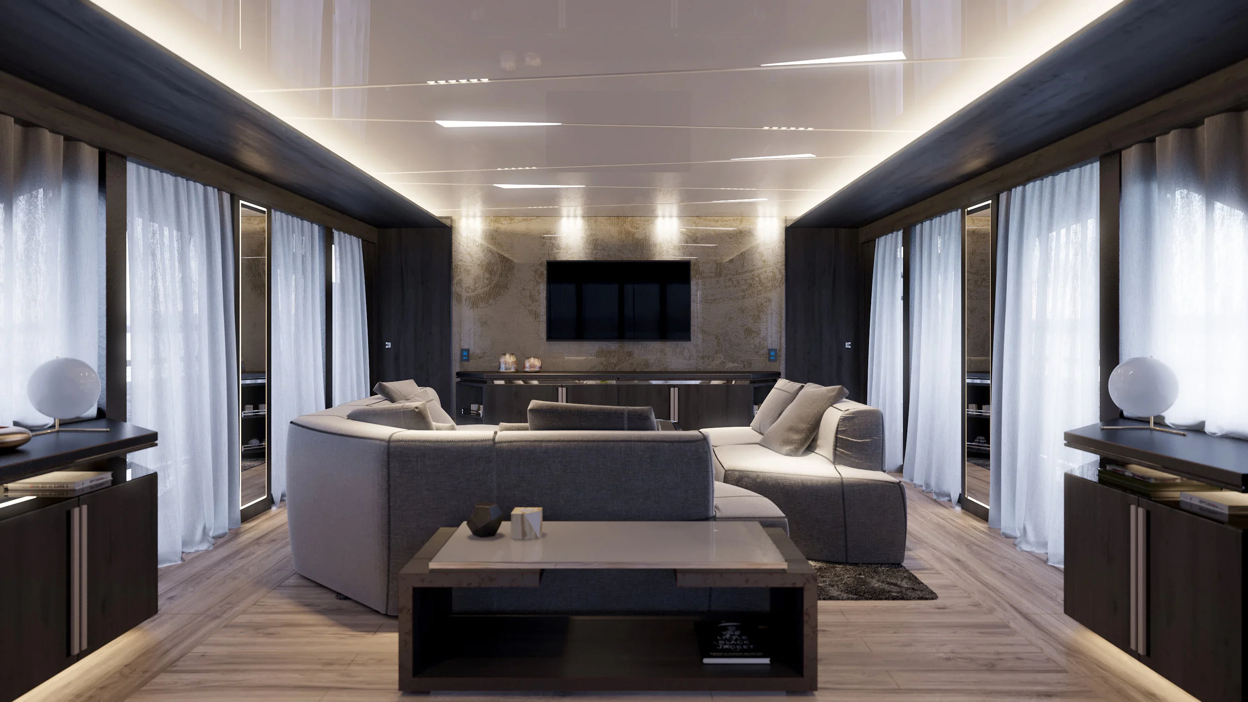 DOMINATOR ILUMEN - 38M — LUCA CATINO YACHT AND DESIGN
