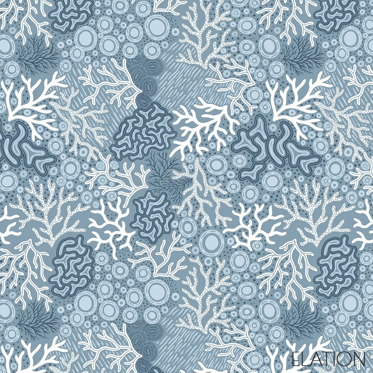 Textile print designs for swimwear, activewear and fashion