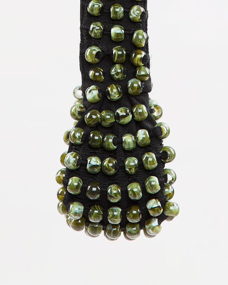 Sustainable Fashion by Luna Del Pinal: Shop Beaded Tees, Tops, & Bags ...