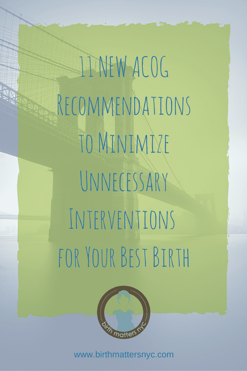 Cheers, ACOG: One childbirth educator's review of ACOG's new ...