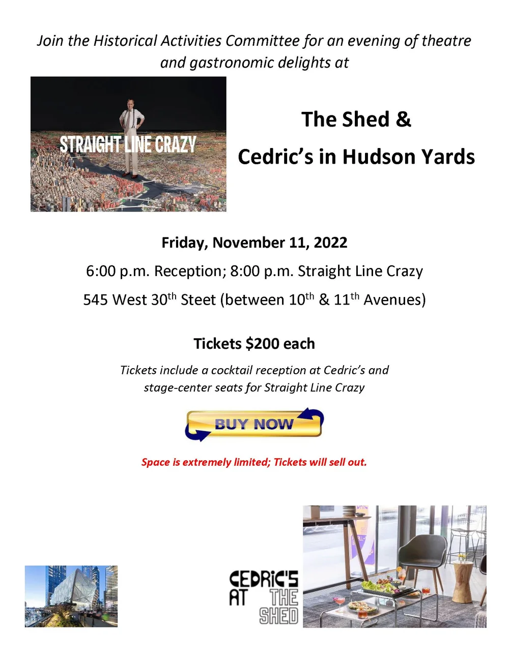 Historical Activities Committee Theatre Night — The National Society of ...