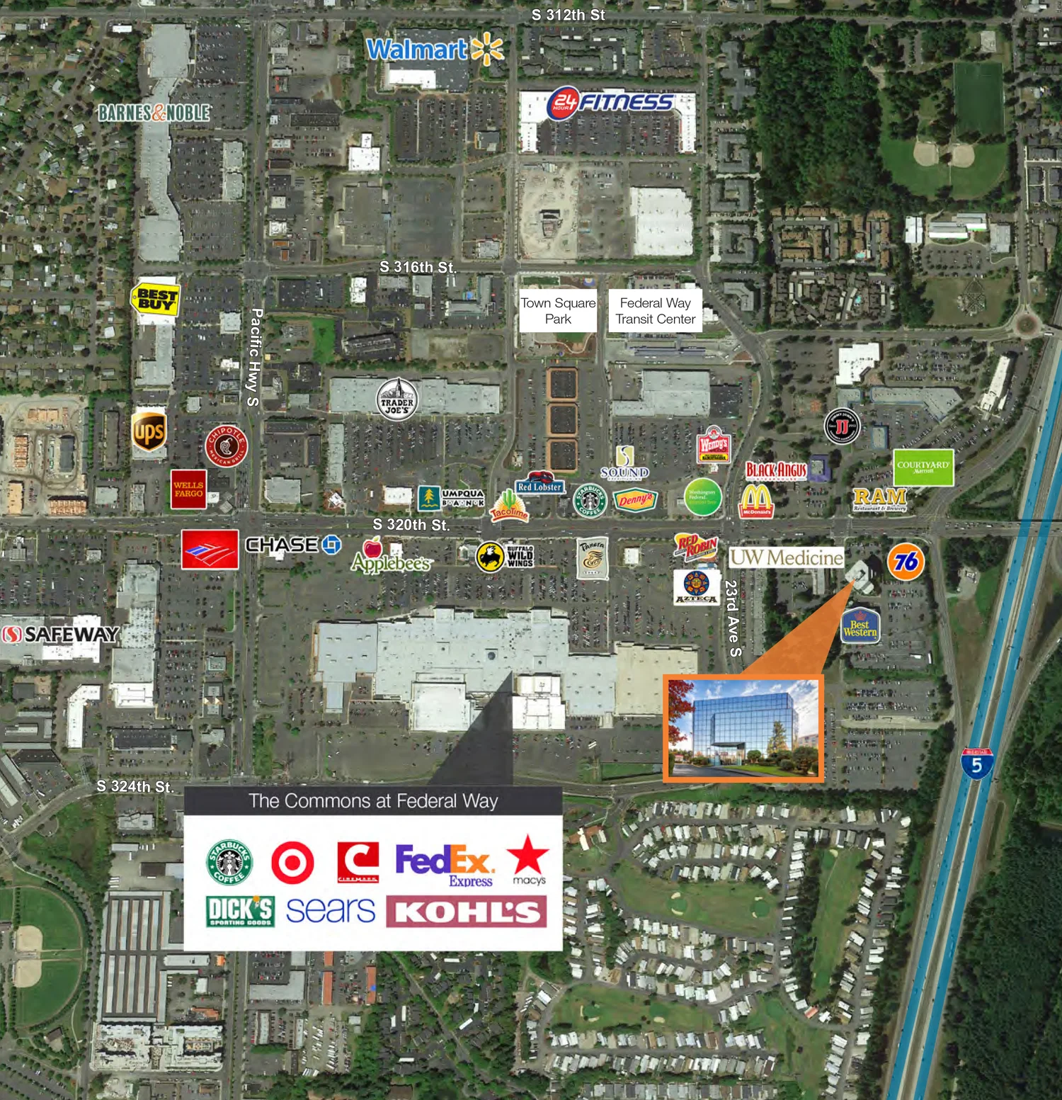 Locations — MJR Federal Way Buildings