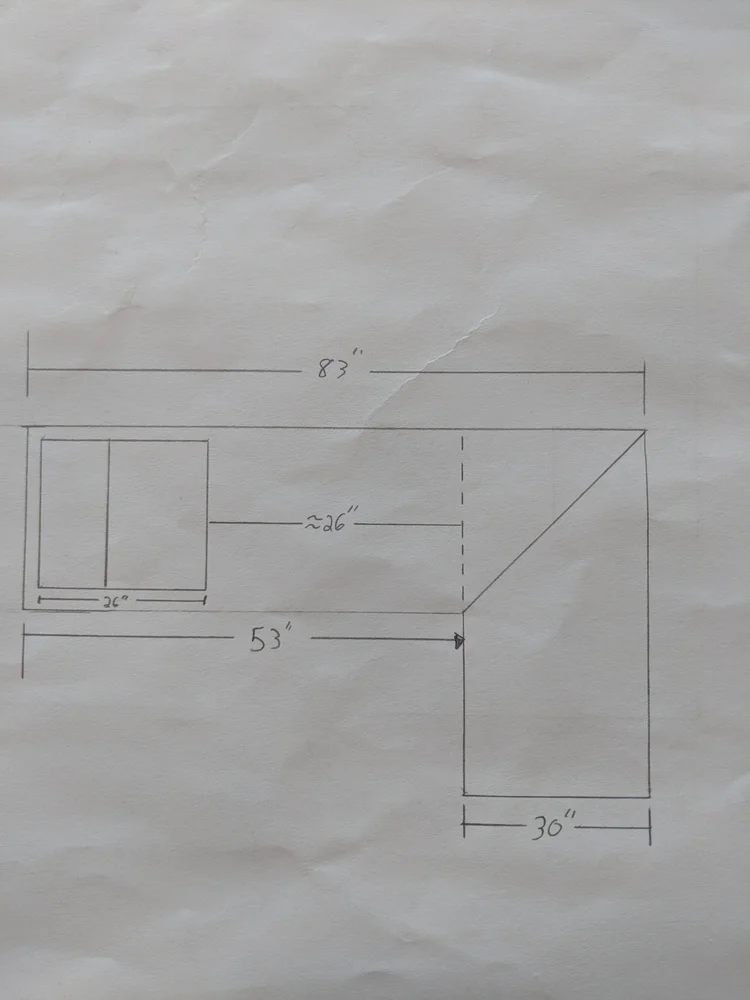 Custom Corner Office Desk — VanVleet Woodworking