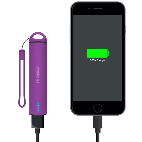 Acellories 2000mAh Pillar Rubberized Power Bank — Acellories - Mobile ...