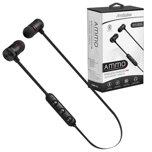 Acellories Ammo Wireless Bluetooth Earbuds — Acellories.com