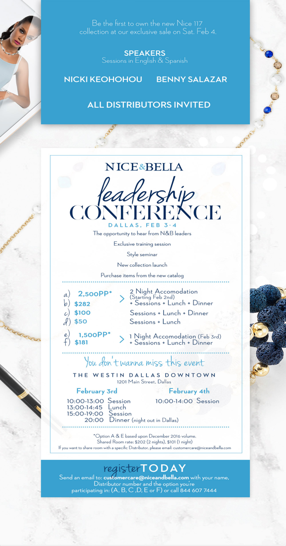 Leadership Conference Invitation