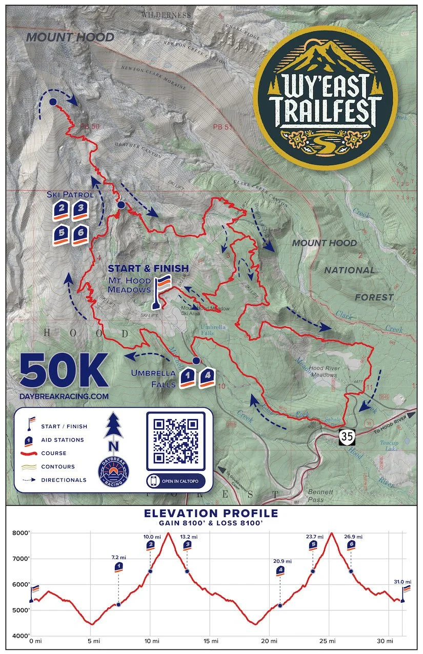 Wyeast Trailfest 50K — Daybreak Racing