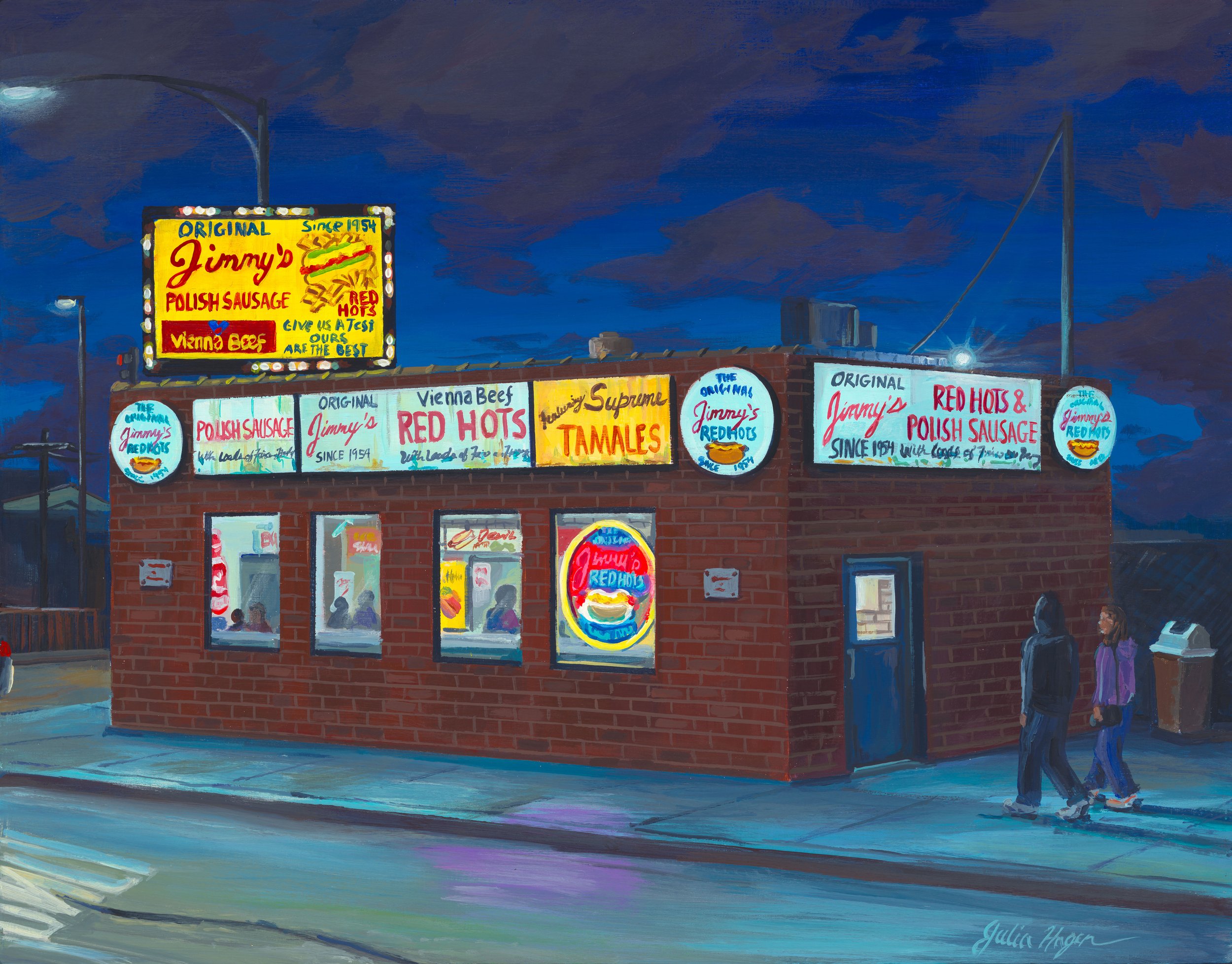 "Original Jimmy's" Limited Edition Print — JULIA HAGEN