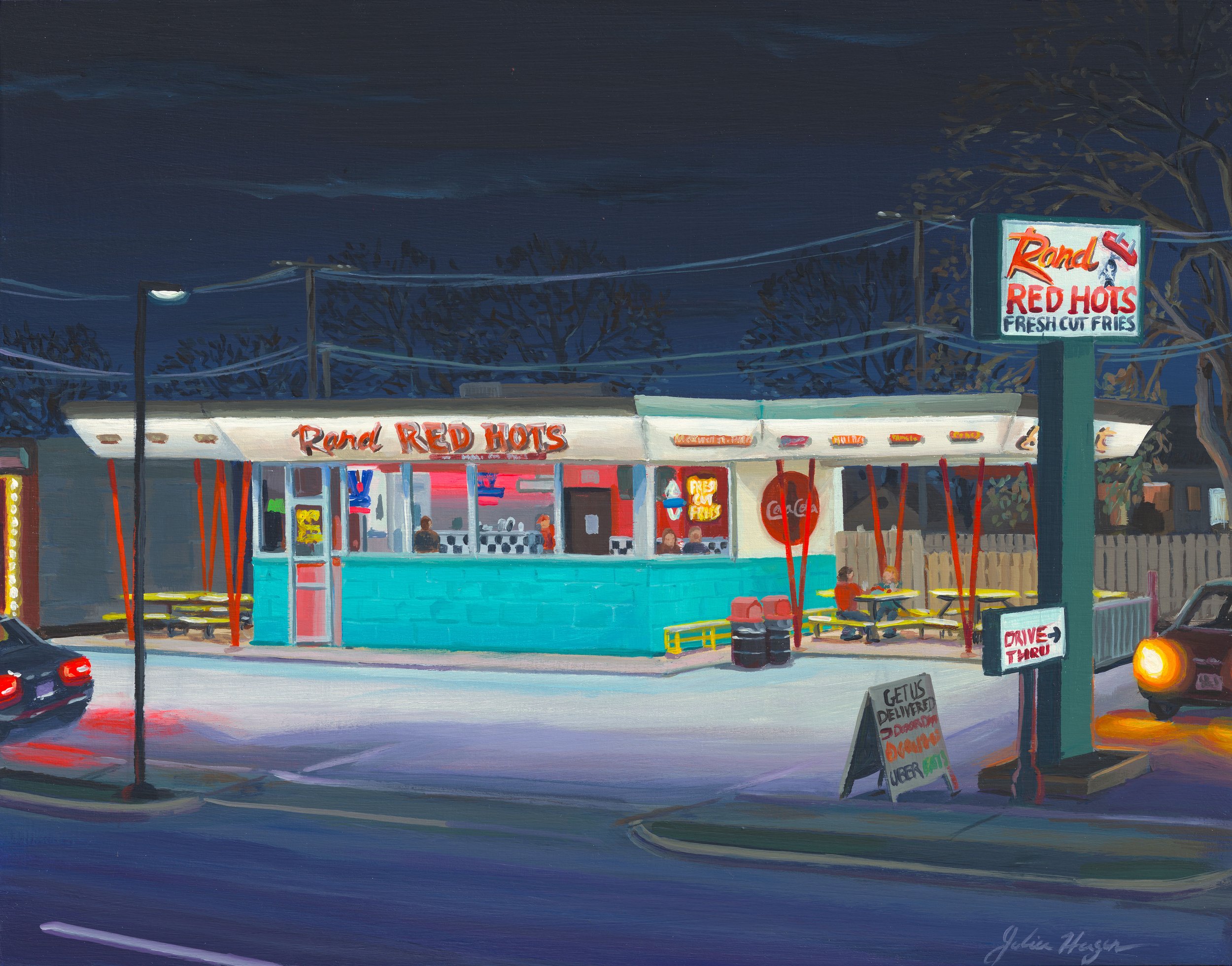 "Rand Red Hots" Limited Edition Print — JULIA HAGEN