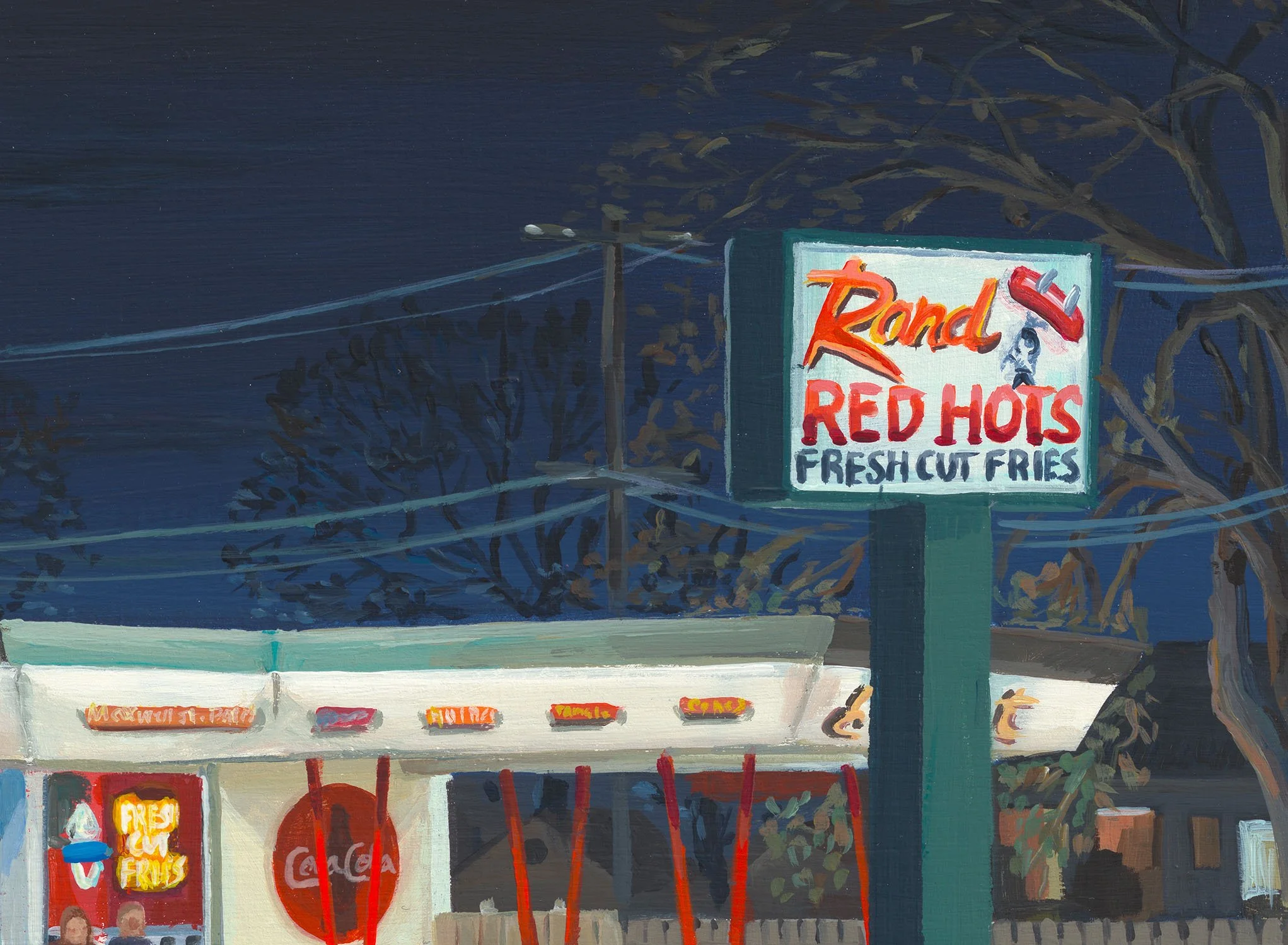 "Rand Red Hots" Limited Edition Print — JULIA HAGEN