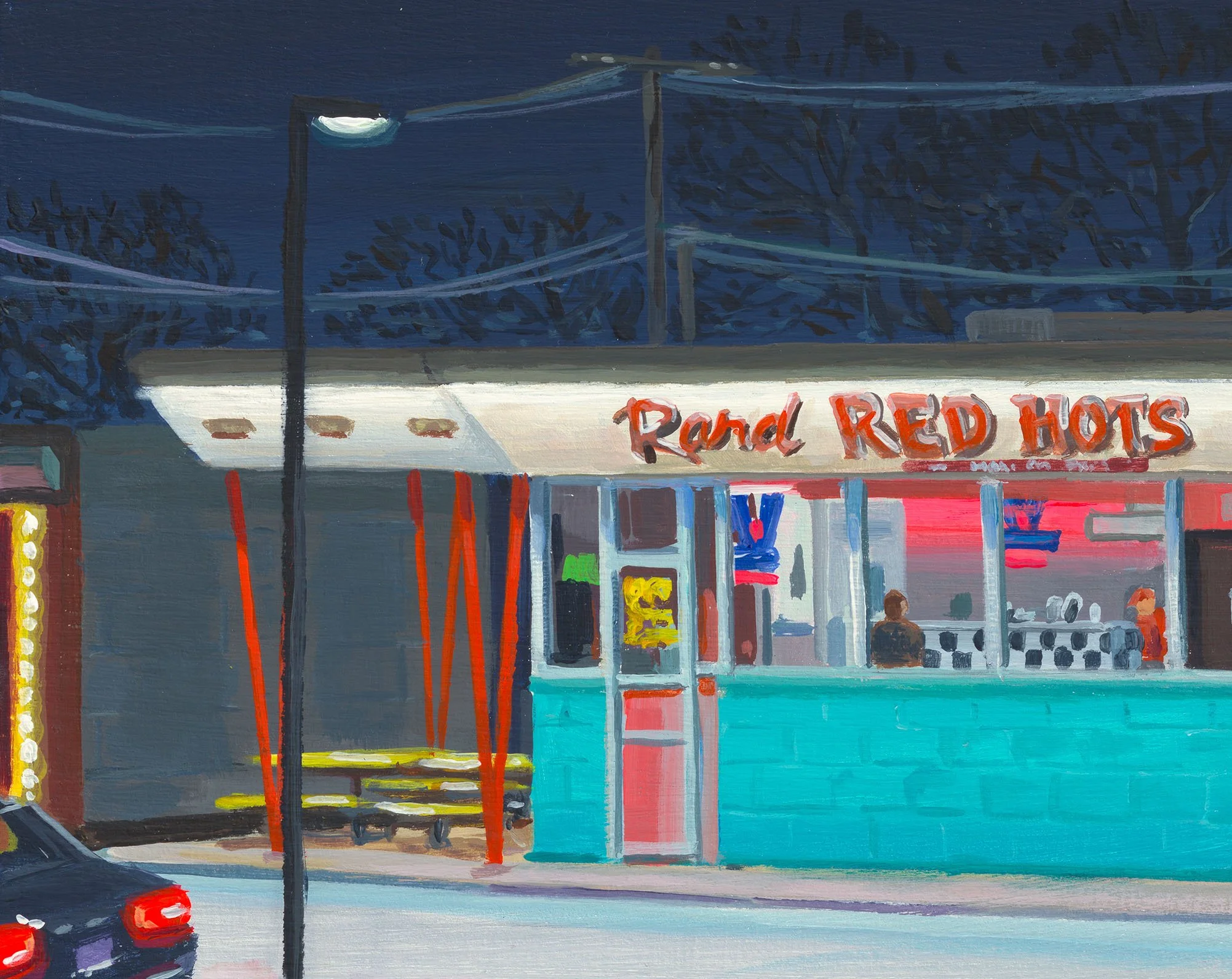 "Rand Red Hots" Limited Edition Print — JULIA HAGEN