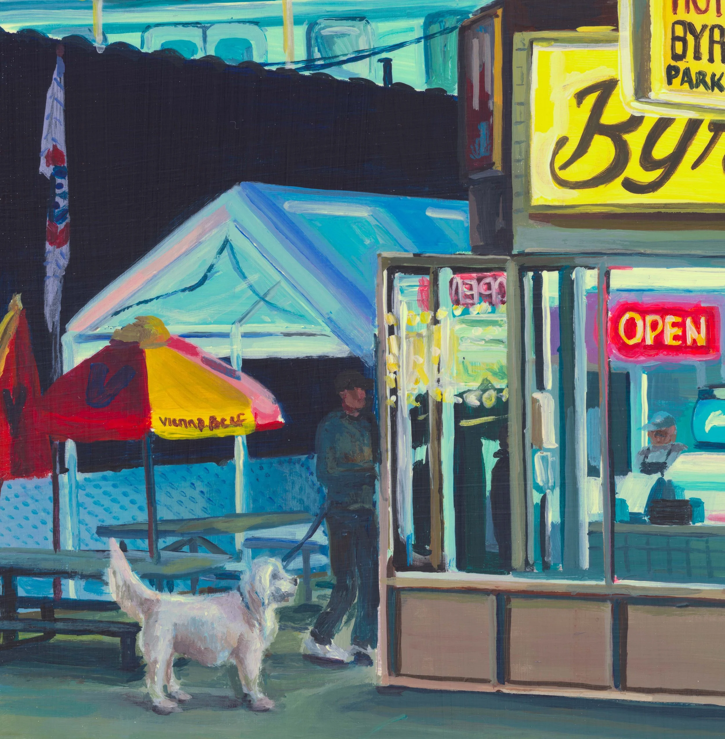 "Byron's on Irving Park" Limited Edition Print — JULIA HAGEN