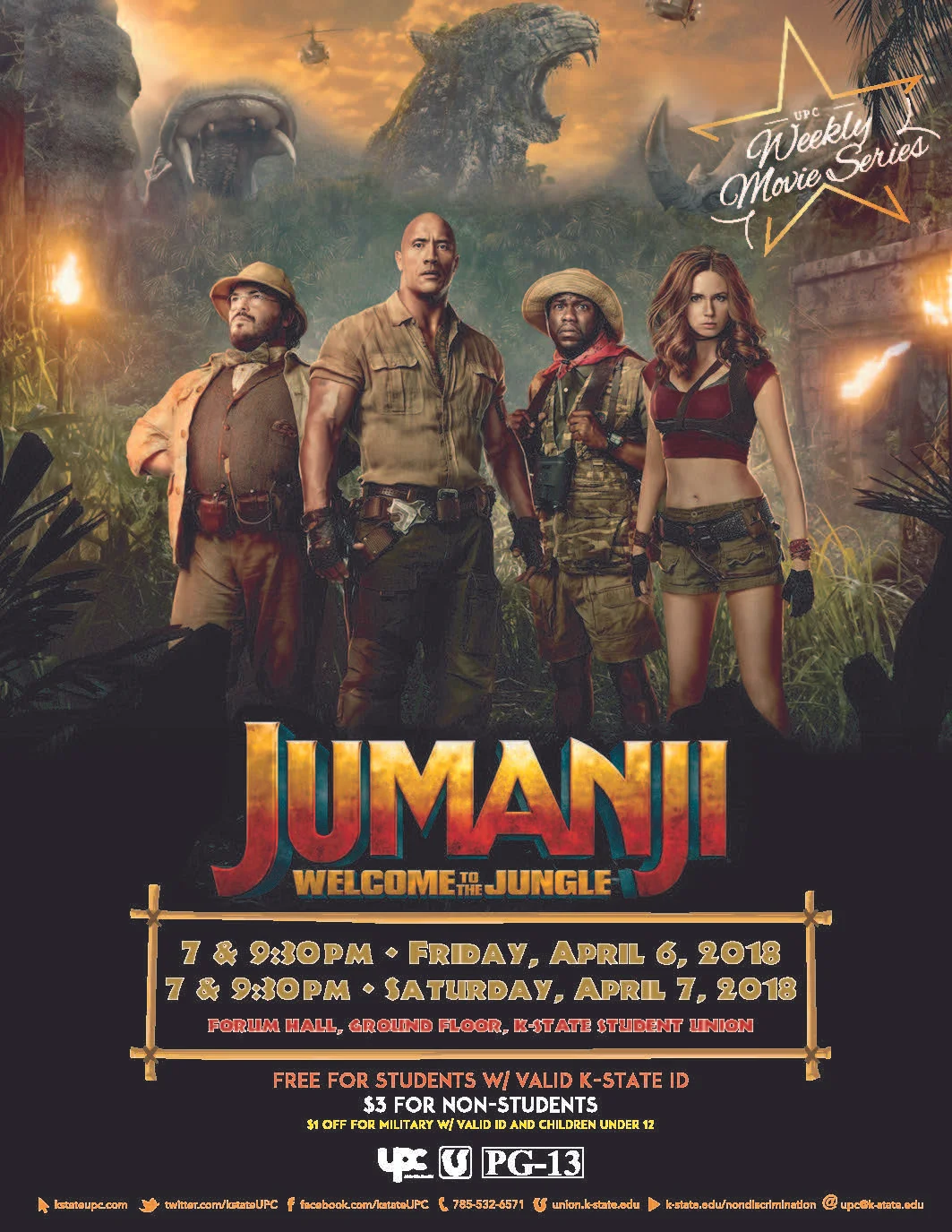 Welcome To The Jungle Movie Poster