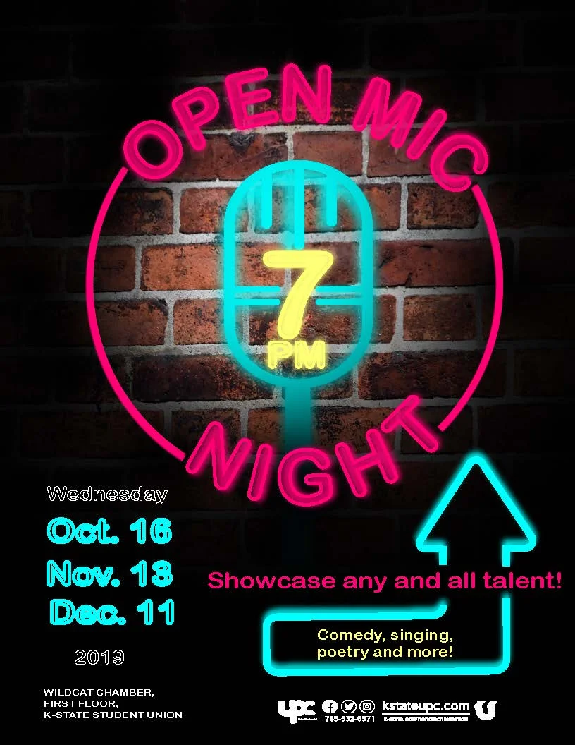 Open Mic Night — K-State Student Union Program Council