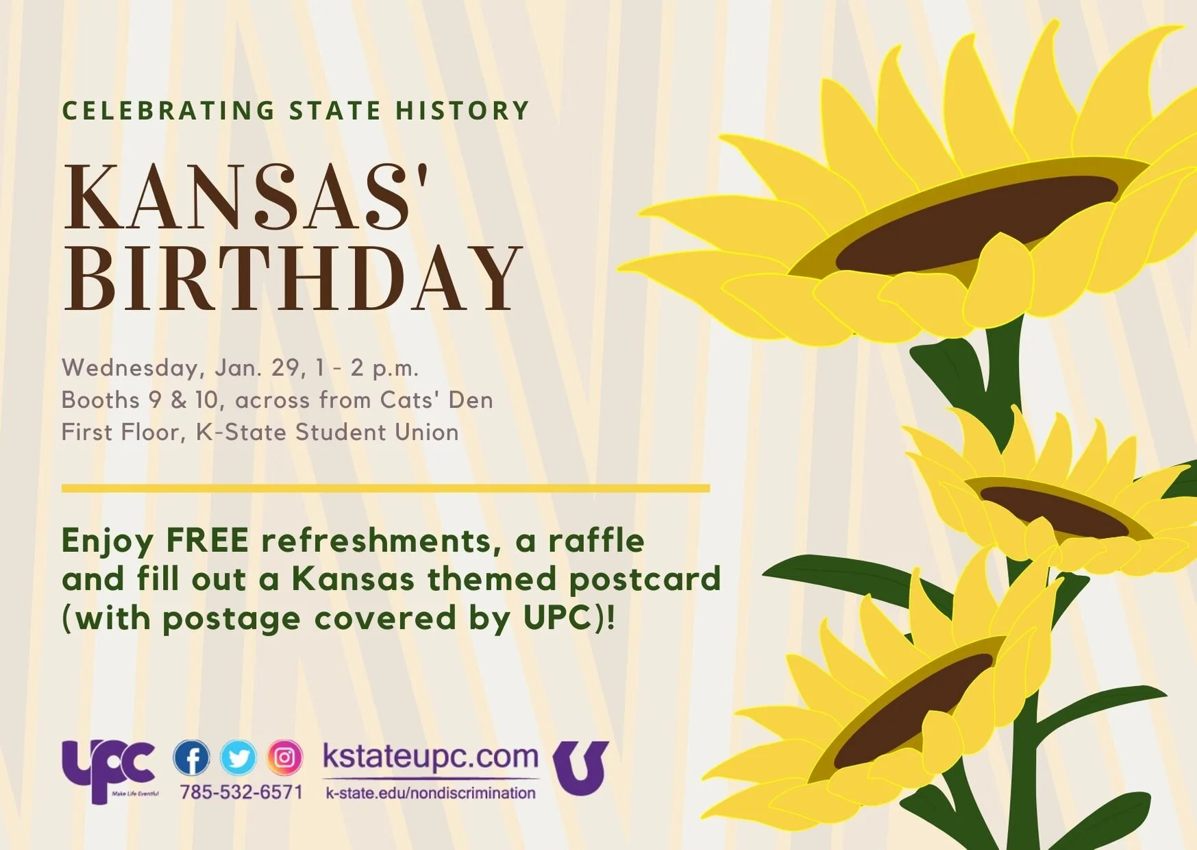 Celebrating State History: Kansas' Birthday — K-State Student Union ...