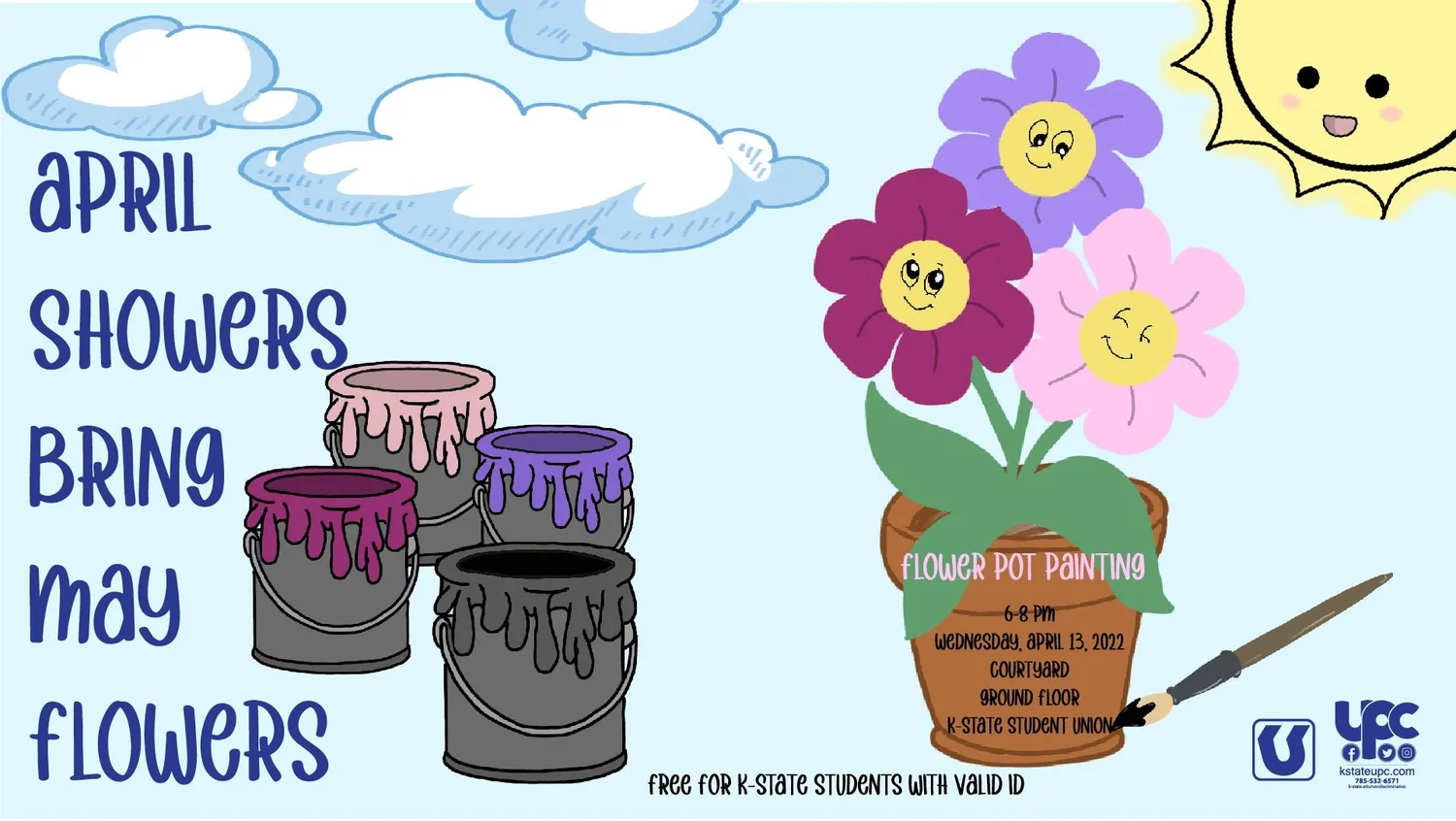 April Showers Bring May Flowers Clip Art