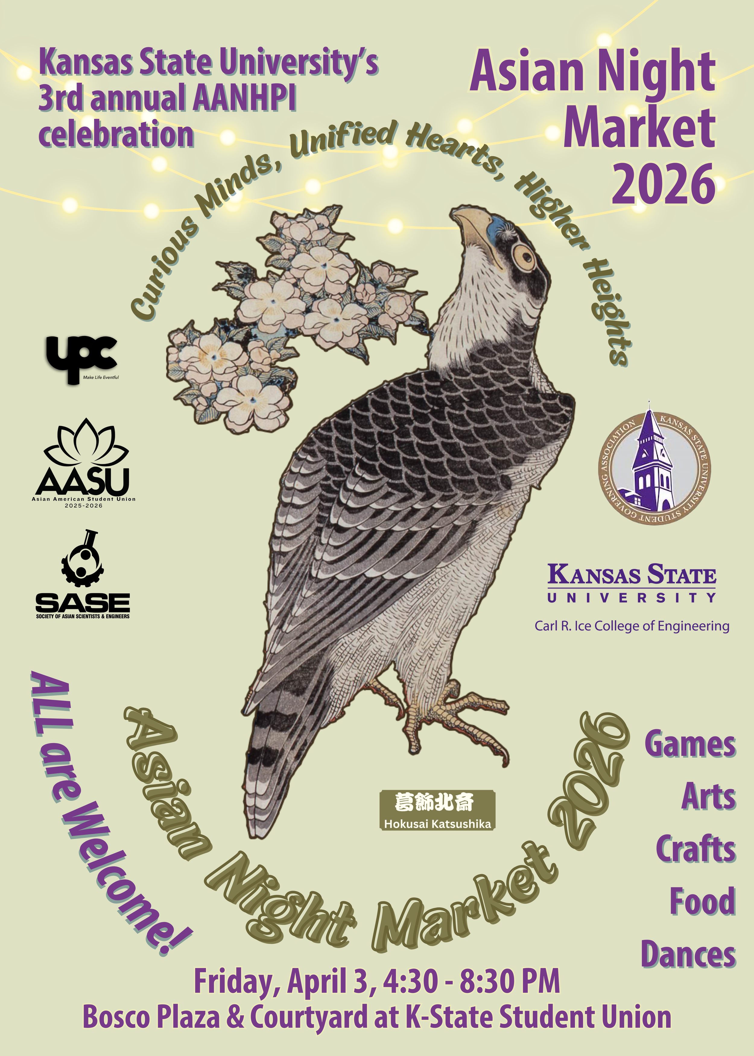 Spring Asian Night Market — K-State Student Union Program Council